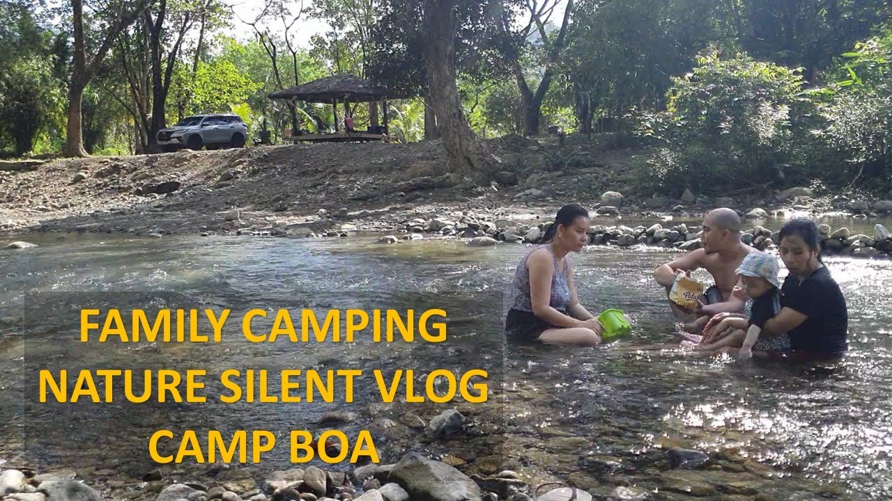 FAMILY CAMPING | NATURE SILENT VLOG | CAMP BOA - YouTube