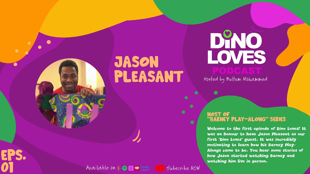 Dino Loves | EP 01 | Jason Pleasant | Host of "Barney Play Along ...