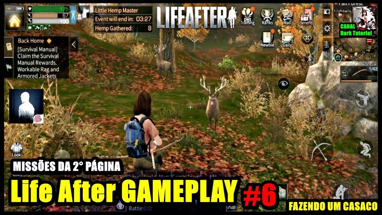 Life After GAMEPLAY #6 MISSÕES DA 2° PÁGINA - FAZENDO UM CASACO - YouTube