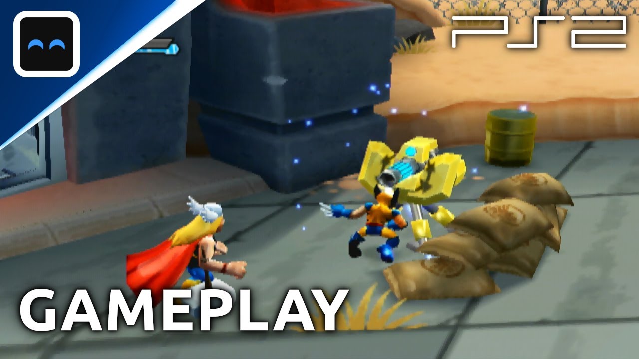 Marvel Superhero Squad - PlayStation 2 (PS2) Level 1 No Commentary ...