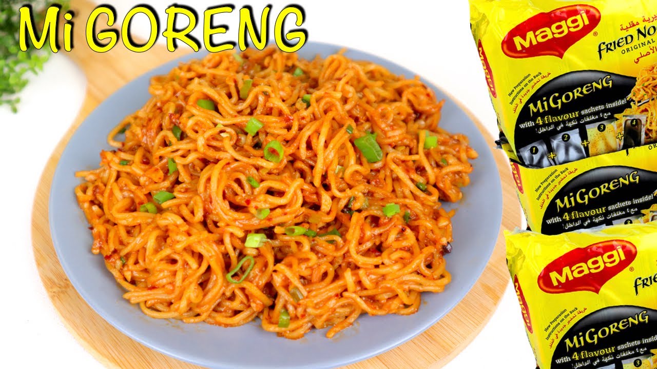 Mi Goreng / How to make Mi Goreng / Easy noodles recipe - YouTube