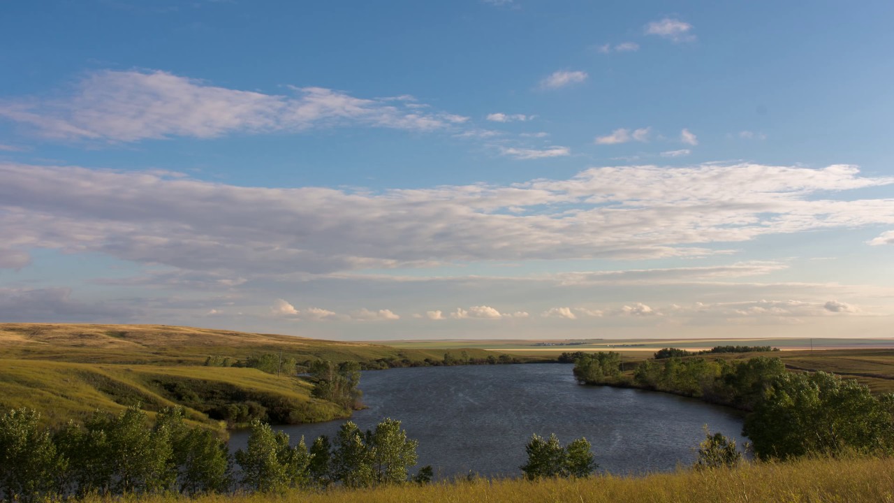 Timelapse Fairview Dam, Saskatchewan August 8, 2017 - YouTube
