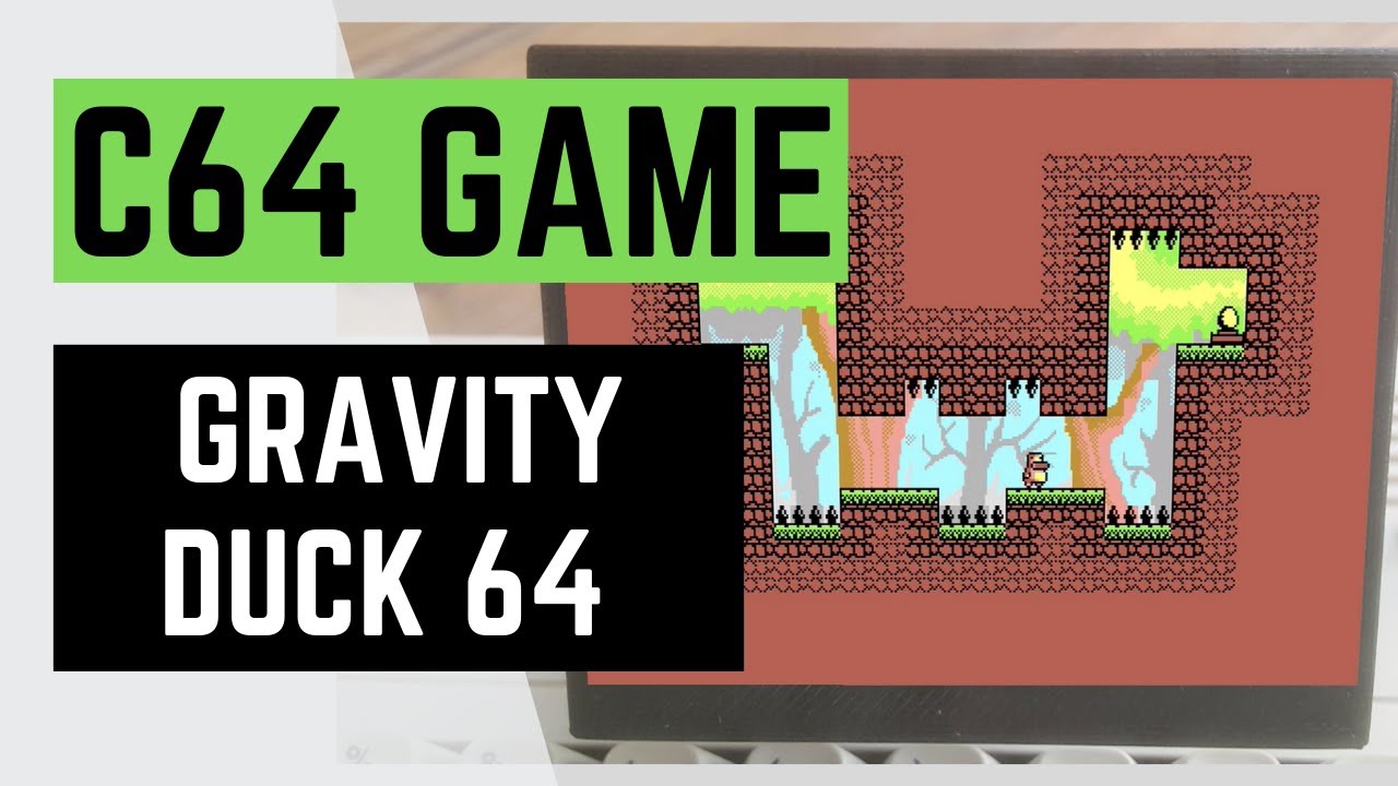 Gravity Duck 64 (C64 Game) Dev Log 1 - YouTube