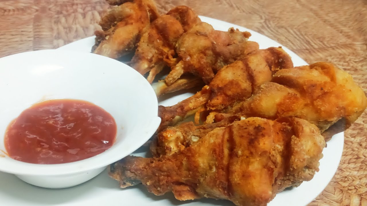 Crispy Fried Chicken Drumstick Recipe by Food World with Jumanah - YouTube