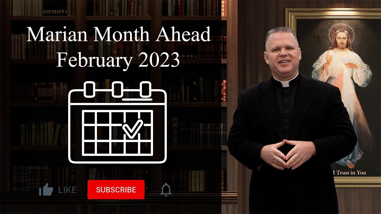 The Marian Fathers' Schedule for February - YouTube