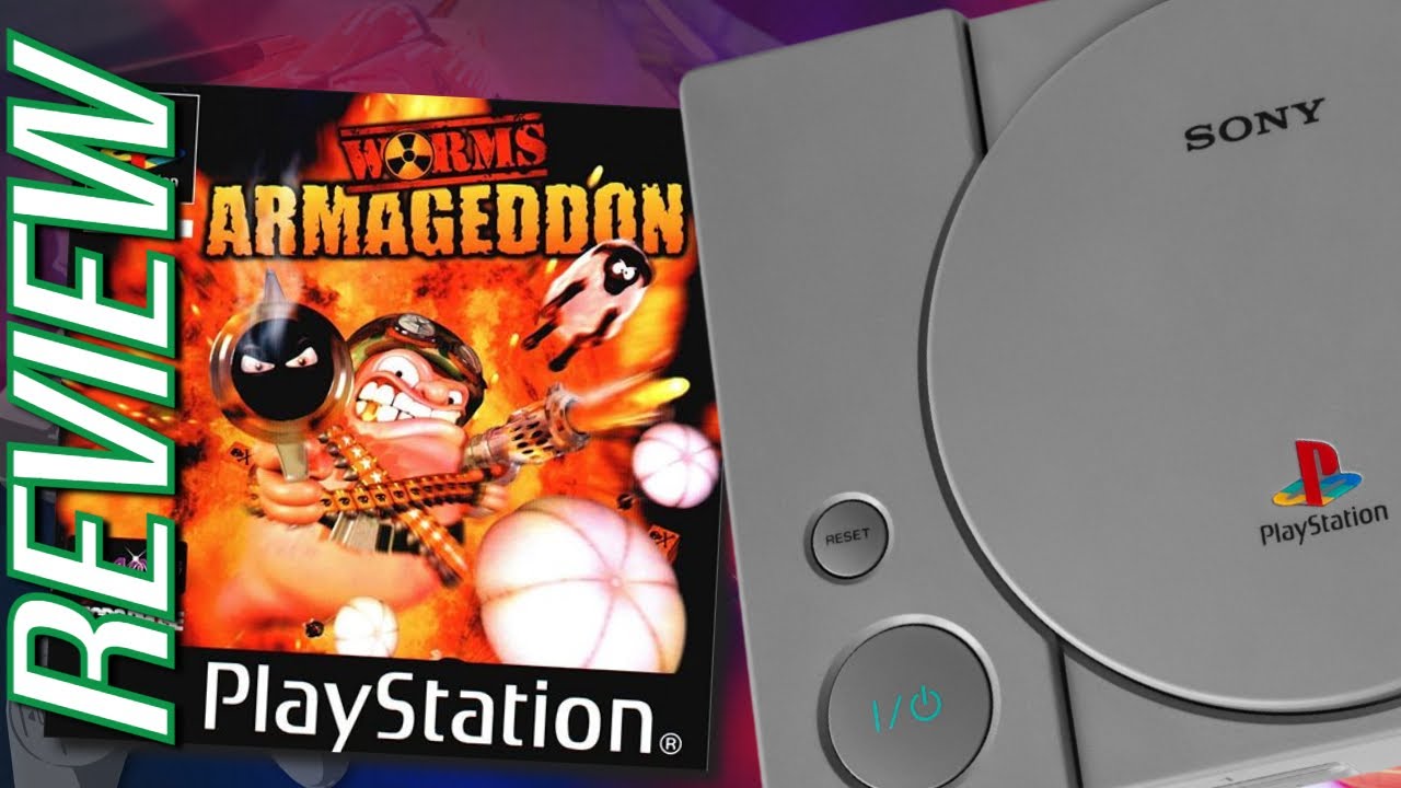 Worms Armageddon PS1 Review - YouTube