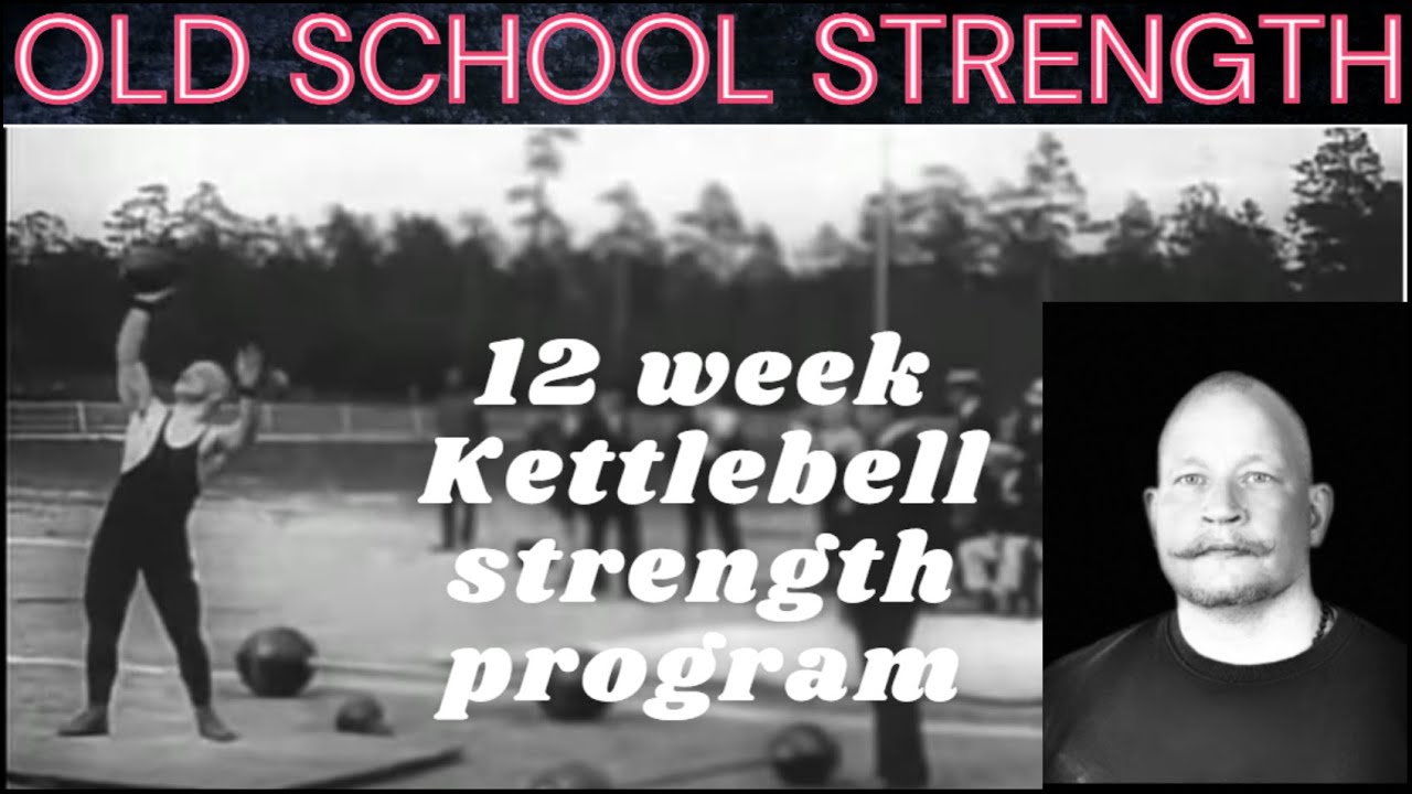 Full 12 Week strength program with Kettlebell. Minimalist program with one kettlebell! - YouTube