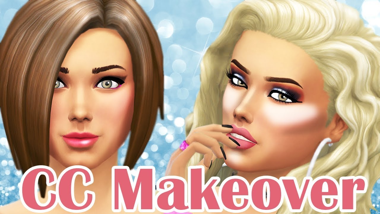 CUSTOM CONTENT MAKEOVER + SPEED EDIT | Ashlyn O'Brien | The Sims 4 ...