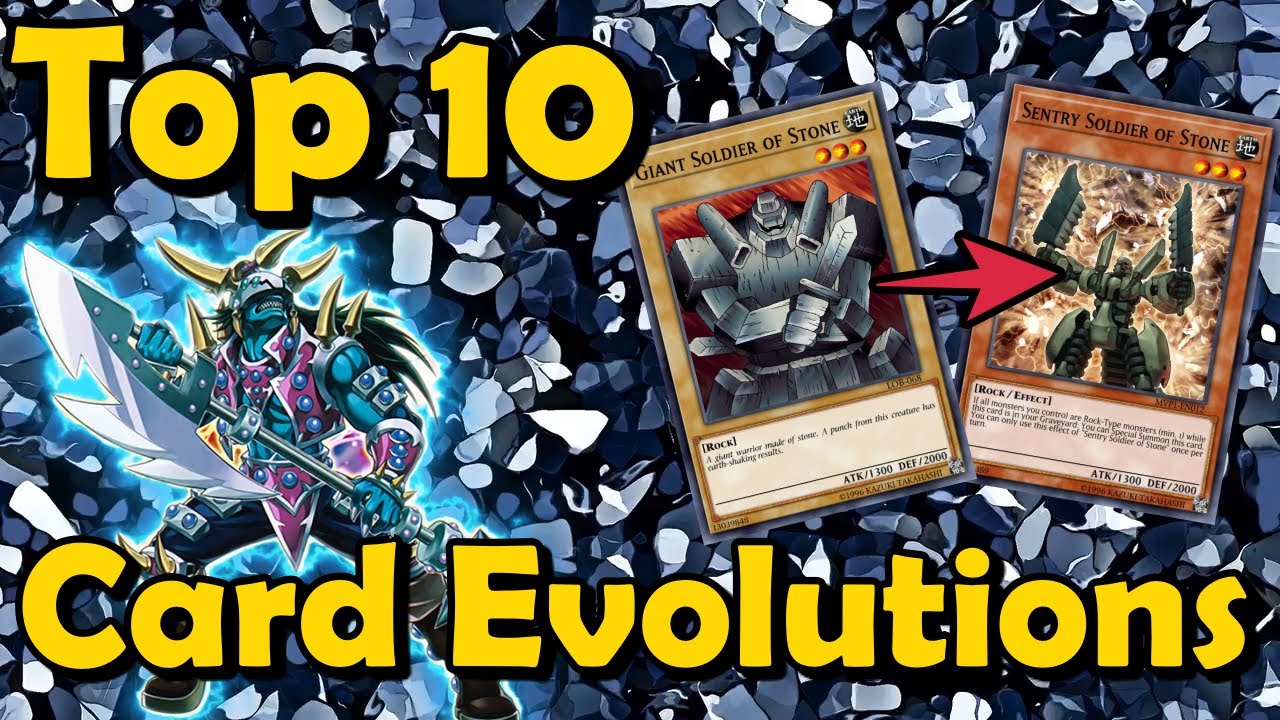 Top 10 Card Evolutions in YuGiOh - YouTube