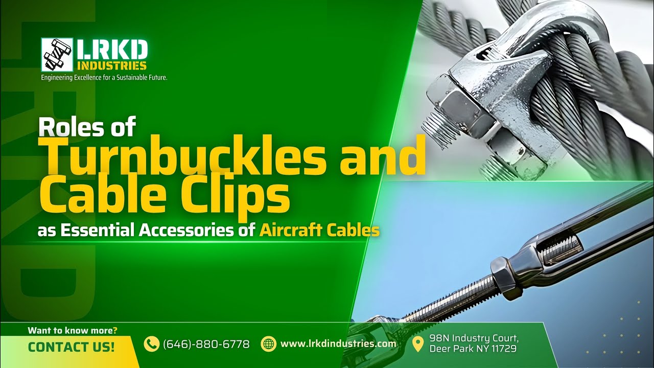 Roles of Turnbuckles and Cable Clips as Essential Accessories of ...