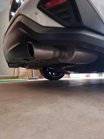 Ultrex WRX MY22+wrx Sportwagon Mufflers revving - YouTube