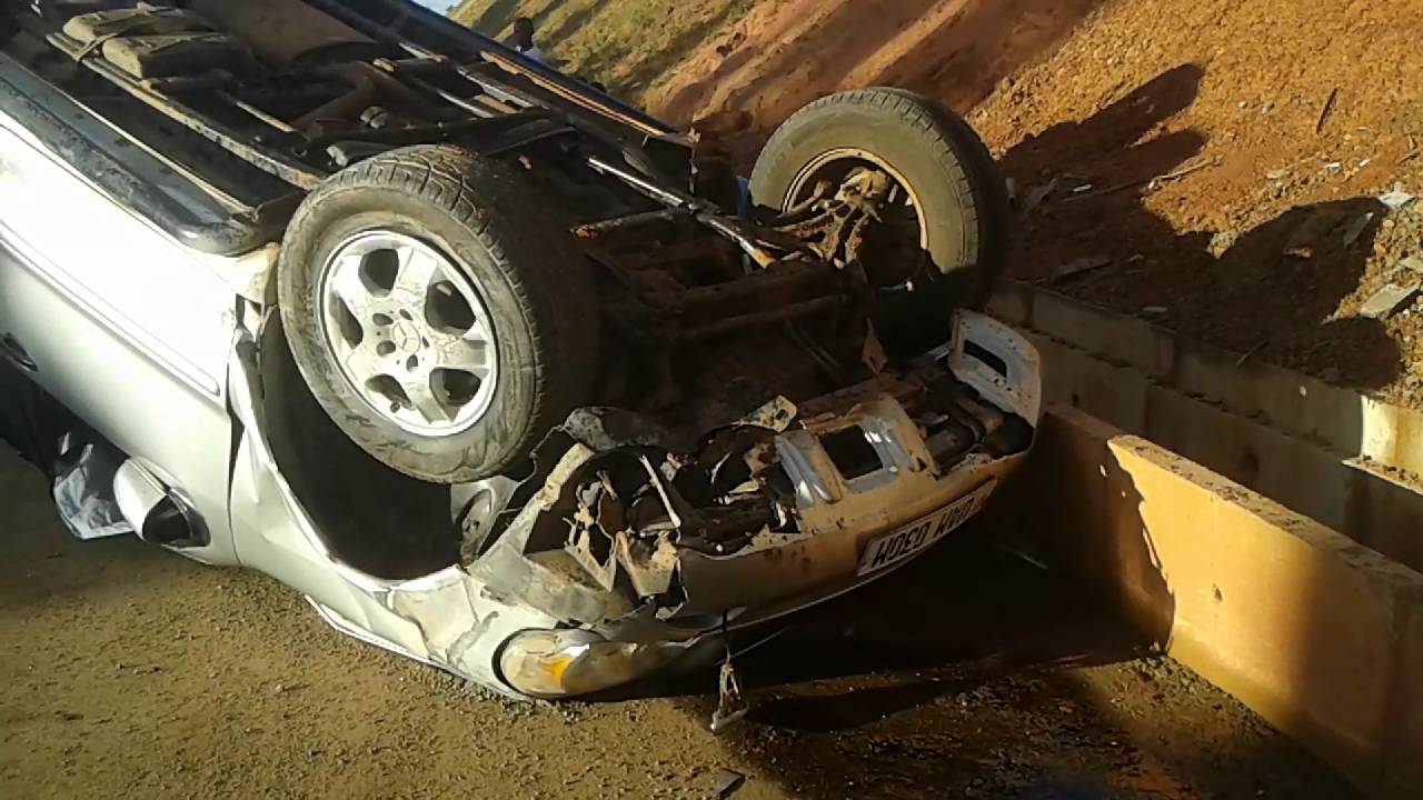 Entebbe Express High first Accident - YouTube