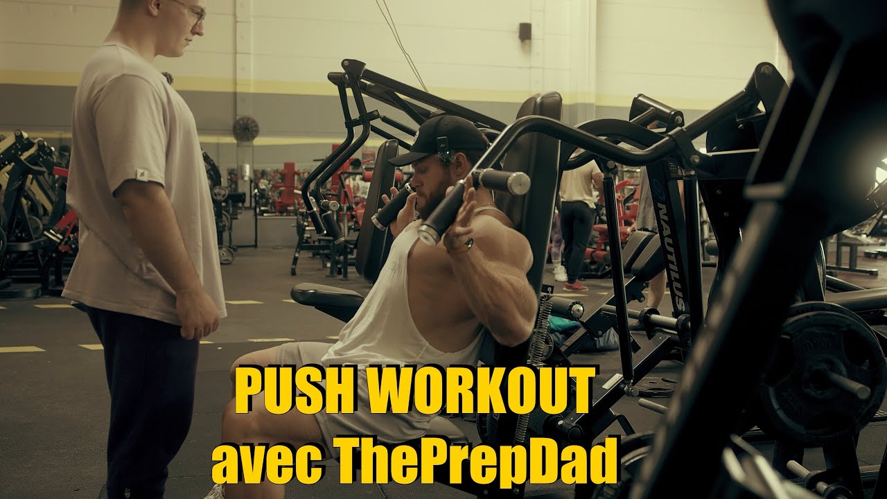 PUSH WORKOUT AVEC LOUIS - YouTube