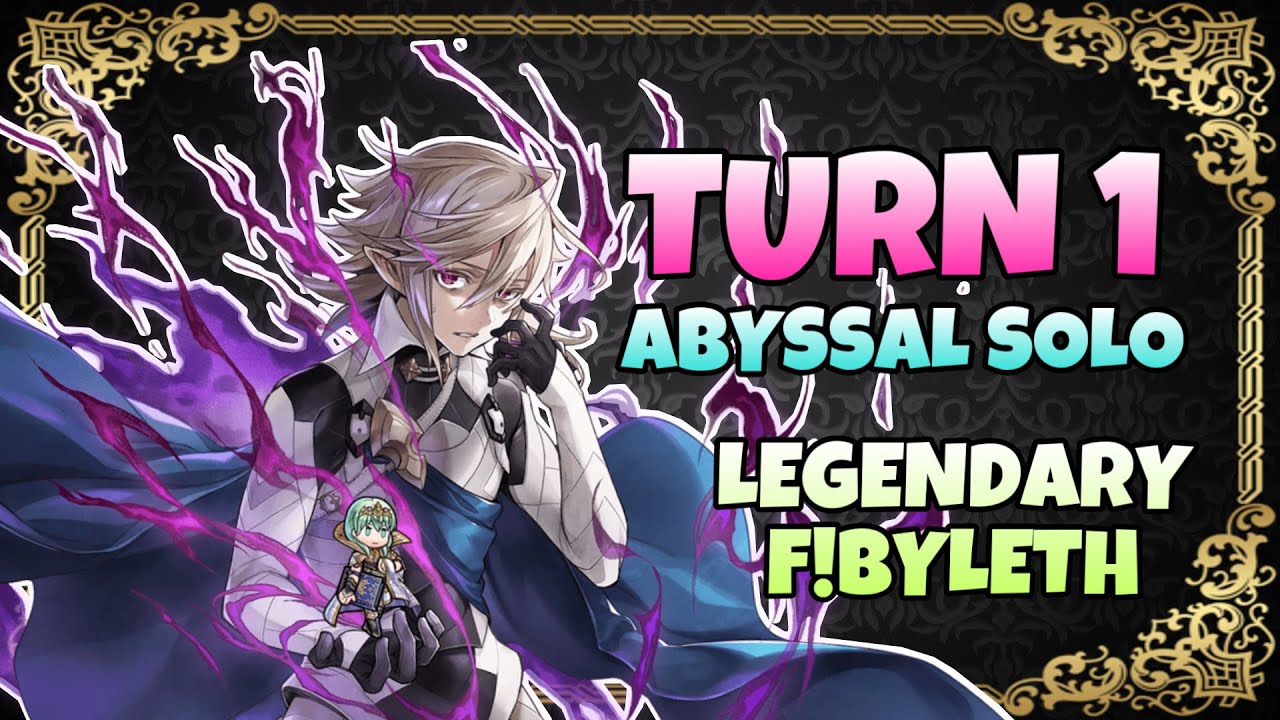 Fallen M!Corrin TURN 1 SOLOS F!Byleth's Abyssal - Fire Emblem Heroes ...