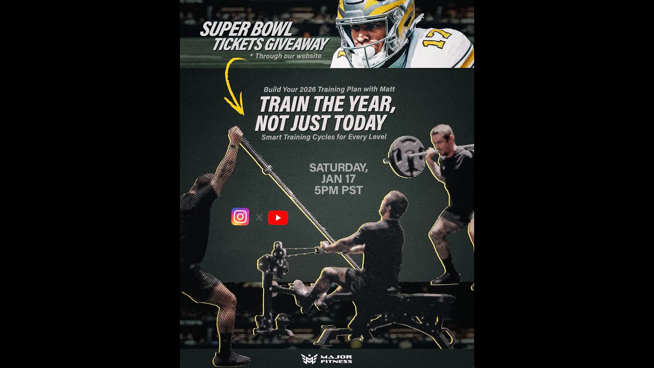 Major Live| Train the Year, Not Just Today - YouTube