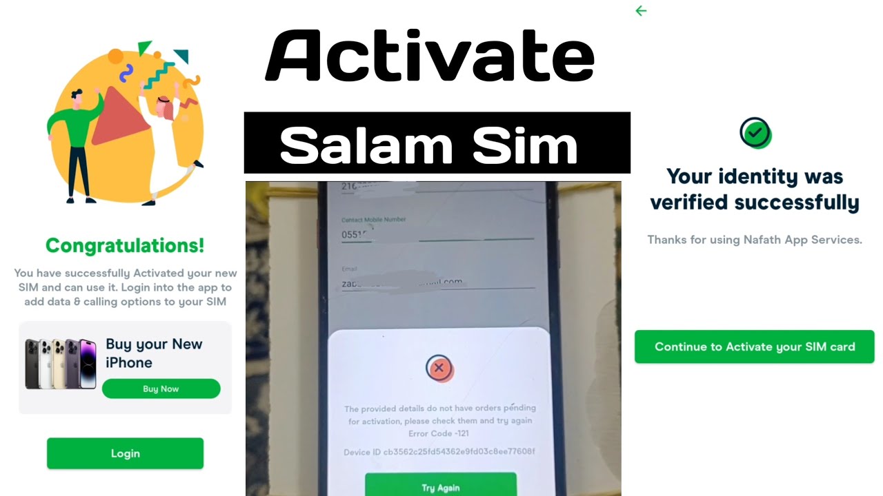 salam sim activation new update|activate salam sim Step BY Step |salam ...
