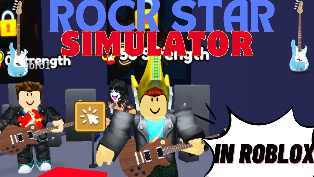Rock Star Simulator In Roblox - YouTube
