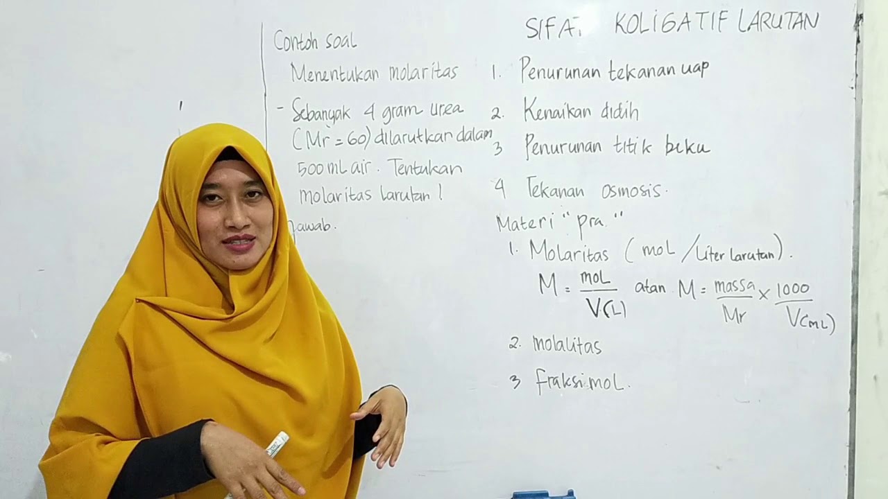 (KIMIA 12 IPA) Koligatif || SMA IT AL-ICHWAN - YouTube