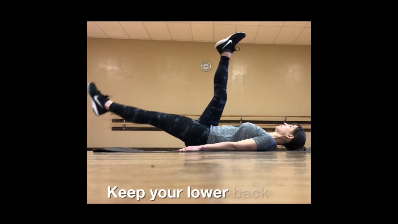 Core Exercise: How to do Scissor Kicks - YouTube