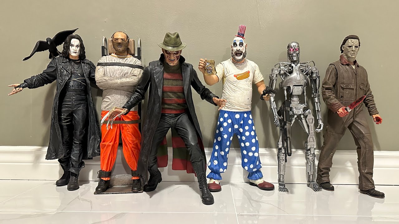 NECA Toys Horror movies 18” action figures with sounds effects ...