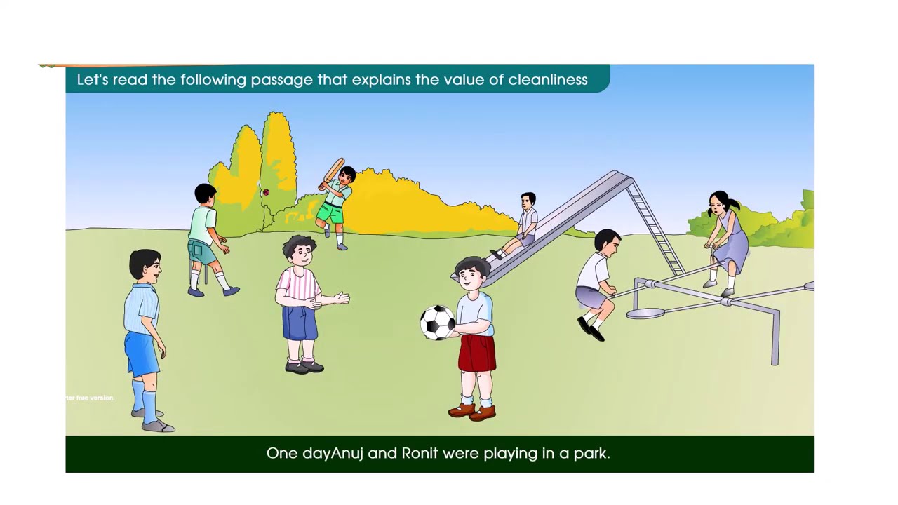 VALUE OF CLEANLINESS | CLASS 2 | ENGLISH | CHAPTER 1 - YouTube