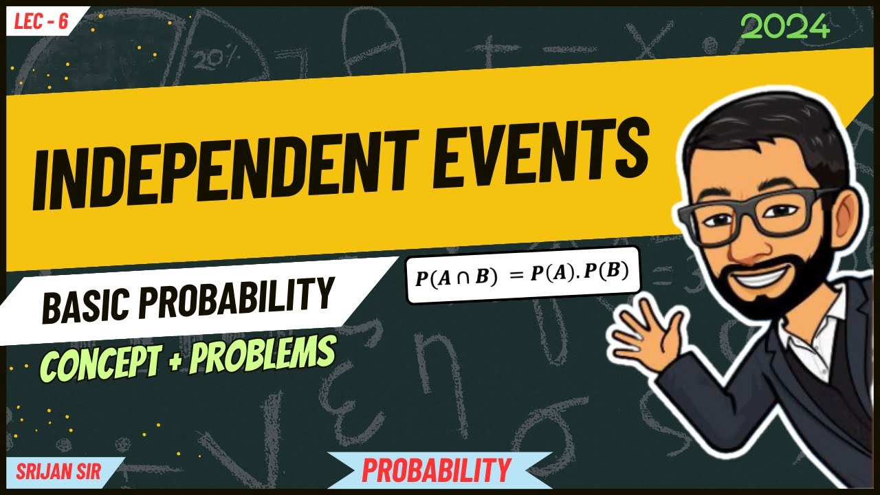 Independent Events | Concept | Problems | Basic Probability | BSM 201 ...