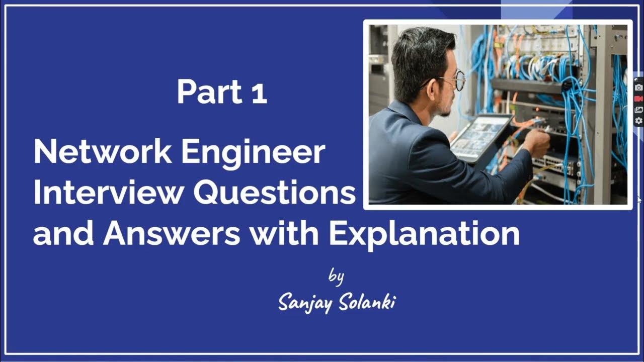 Network engineer interview questions and answers basic or beginner's - YouTube