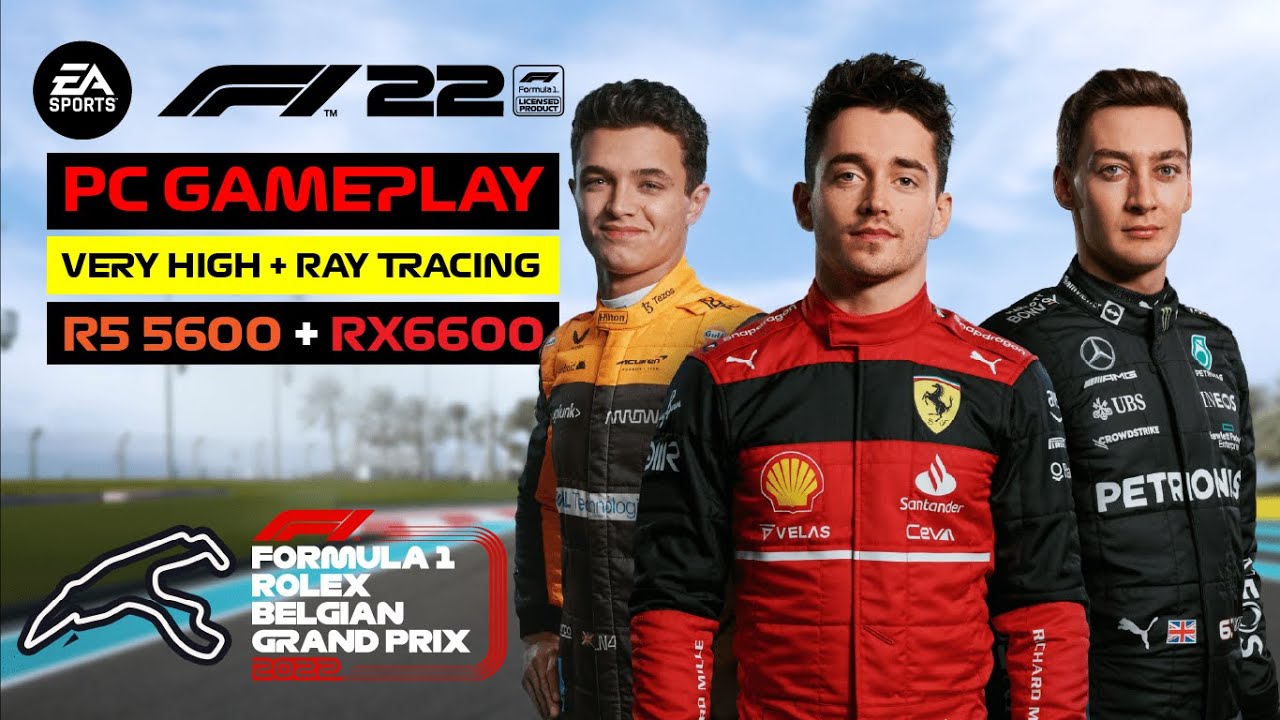 F1 22 PC Gameplay! Very High Settings and Ray Tracing Reflections - YouTube