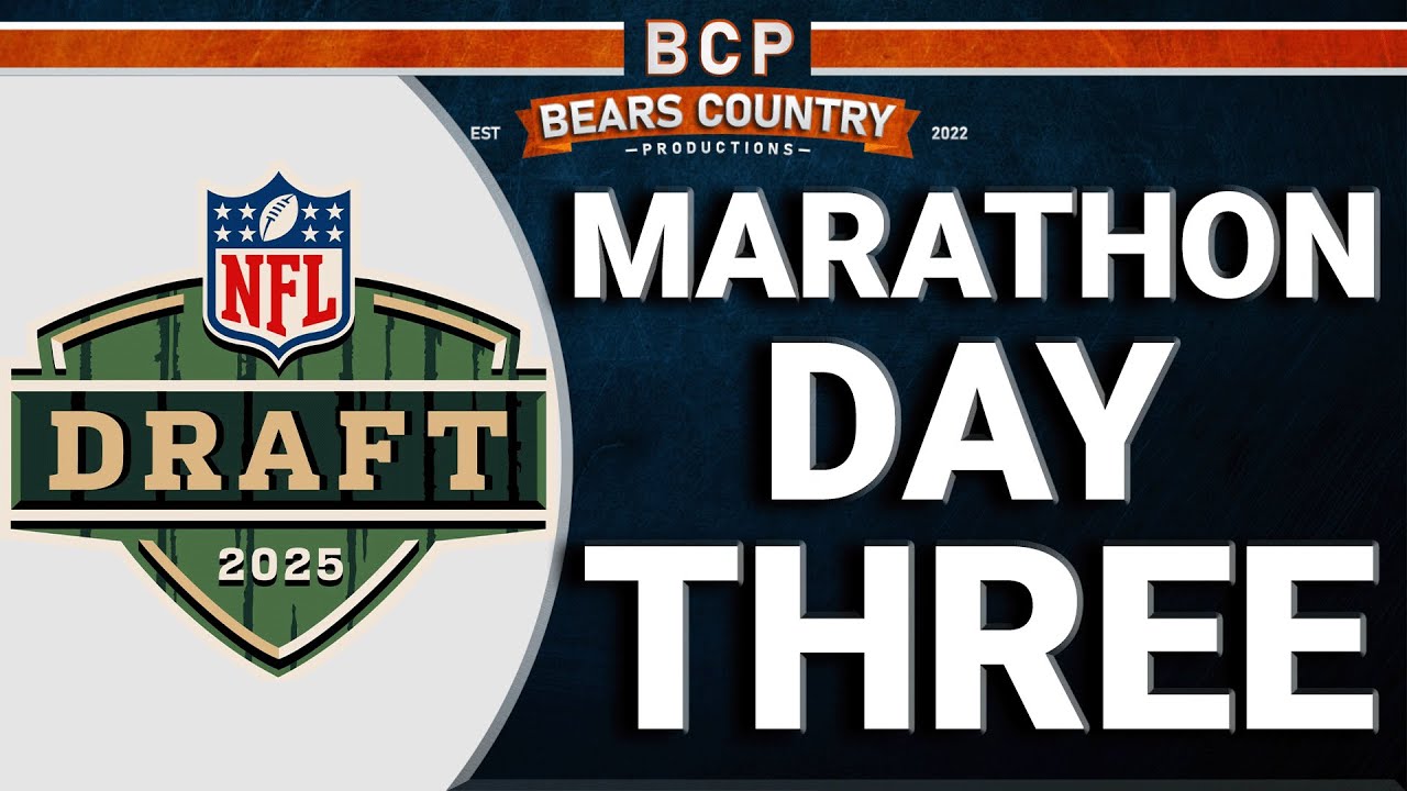 Bears Draft Marathon - Day Three | Bears Country Podcast - YouTube