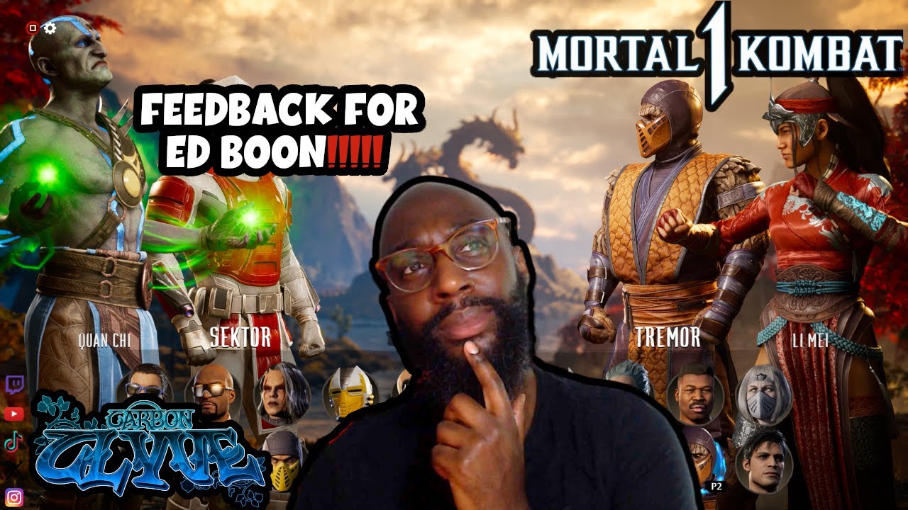 Mortal Kombat 1: Feedback for Ed Boon - YouTube
