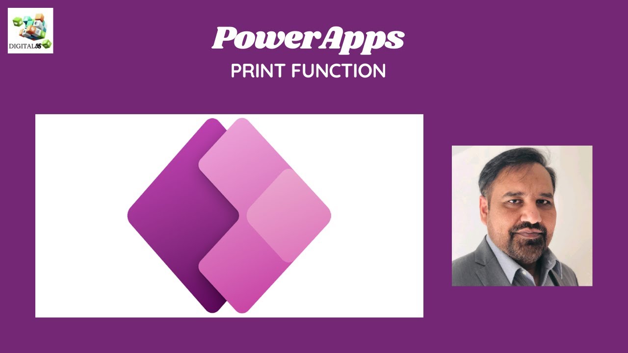 004 - Print function in PowerApps - YouTube