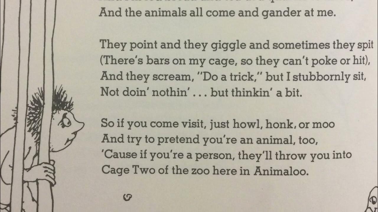 People Zoo - a poem by Shel Silverstein - YouTube