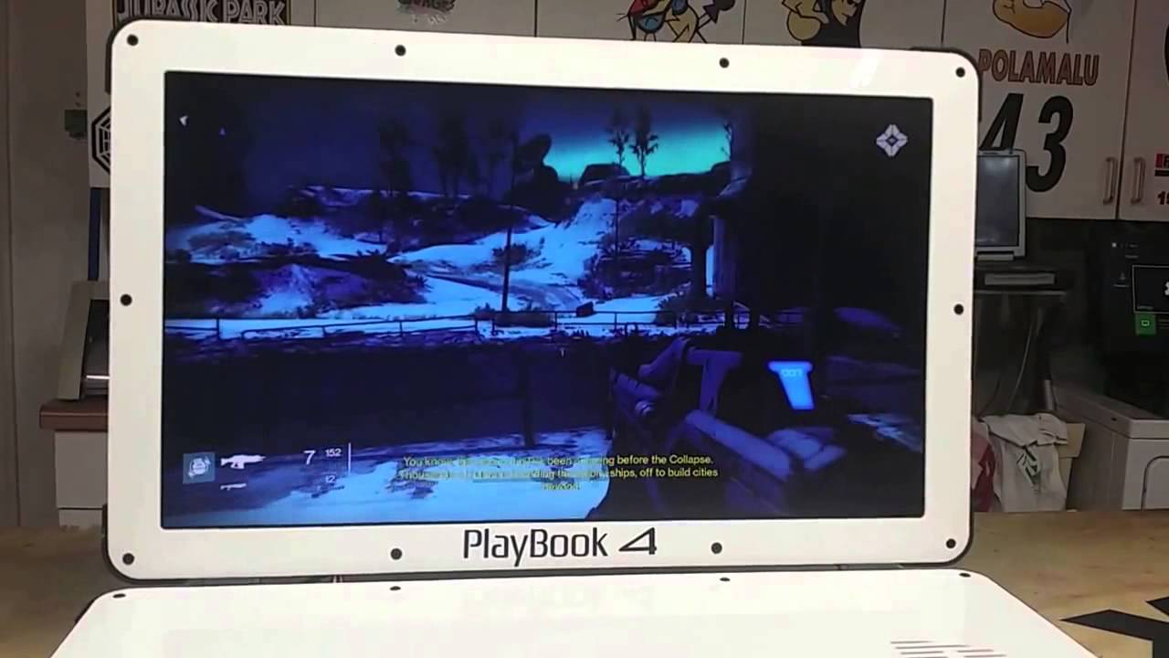 PLAYBOOK 4 The PS4 Laptop - YouTube