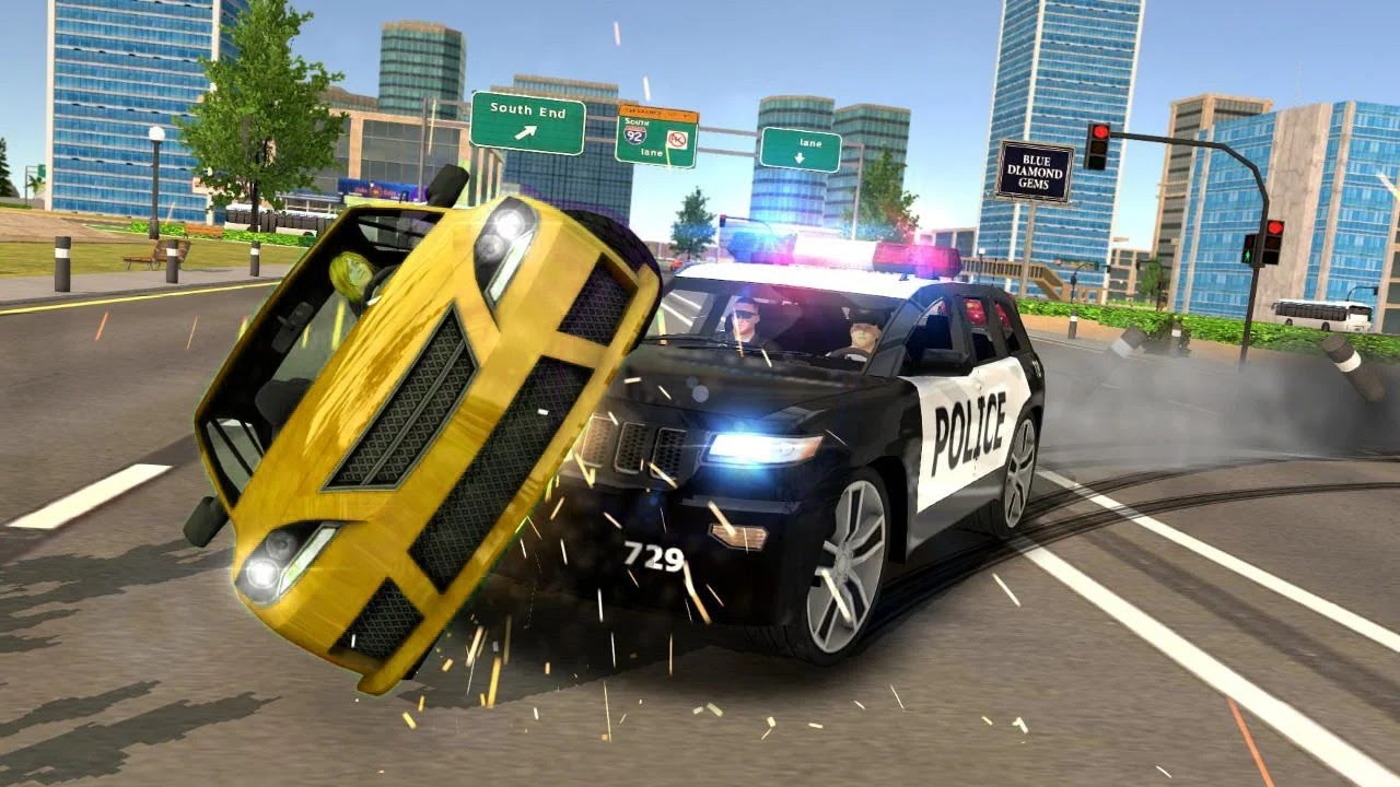 Extreme Police Car Driving - Escape The Cops - Police Car Driving ...