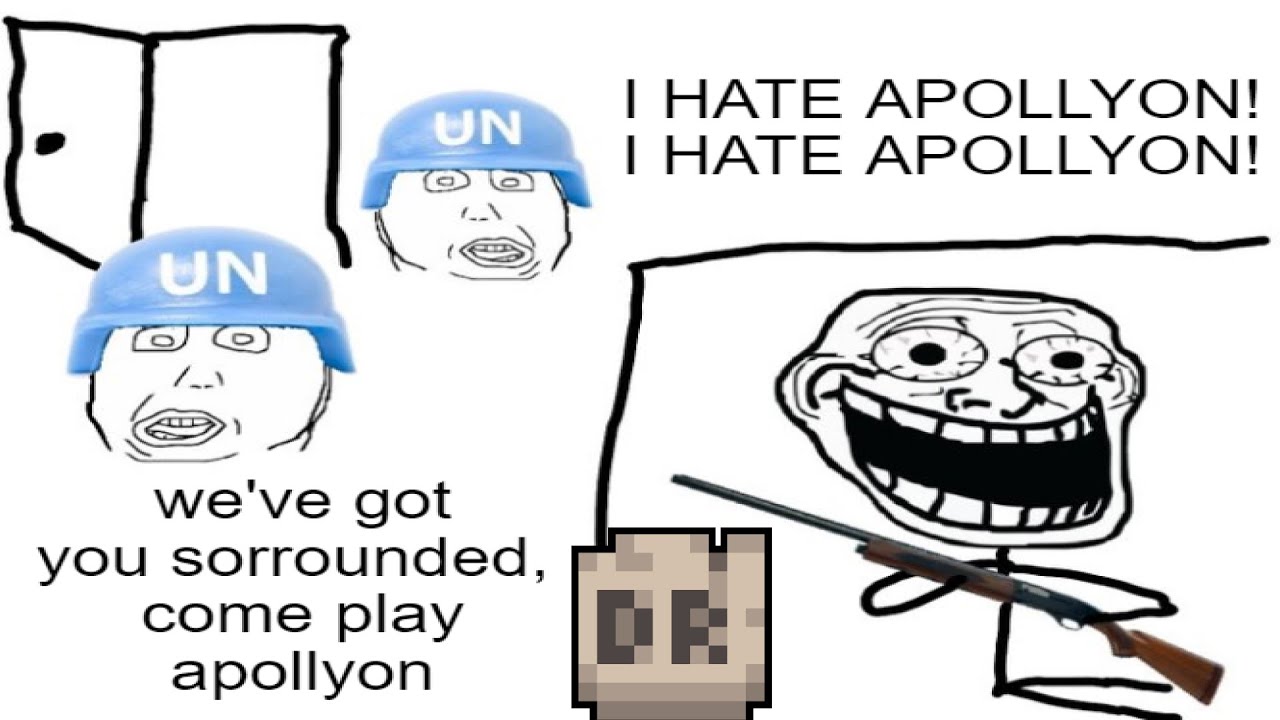 I HATE APOLLYON I HATE APOLLYON | The Binding of Isaac daily run - YouTube