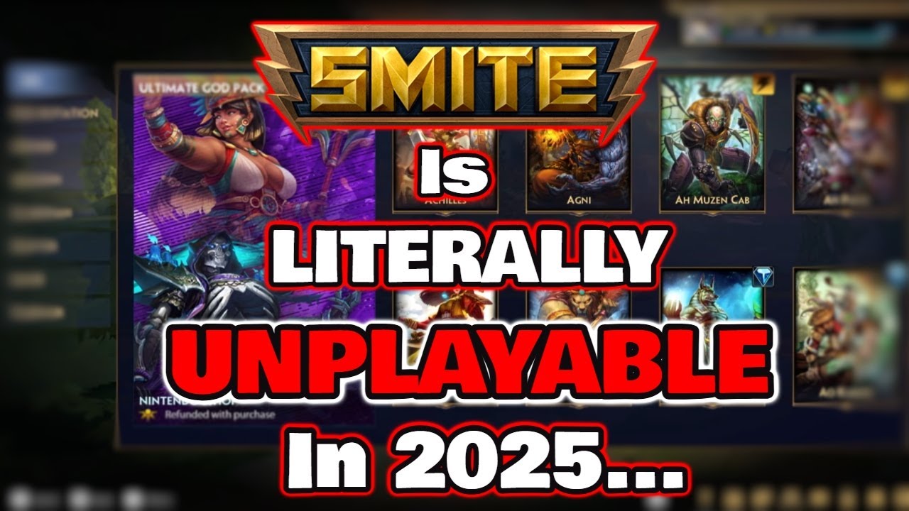 Has SMITE Changed In 2025? - It's Somehow Even WORSE... - YouTube