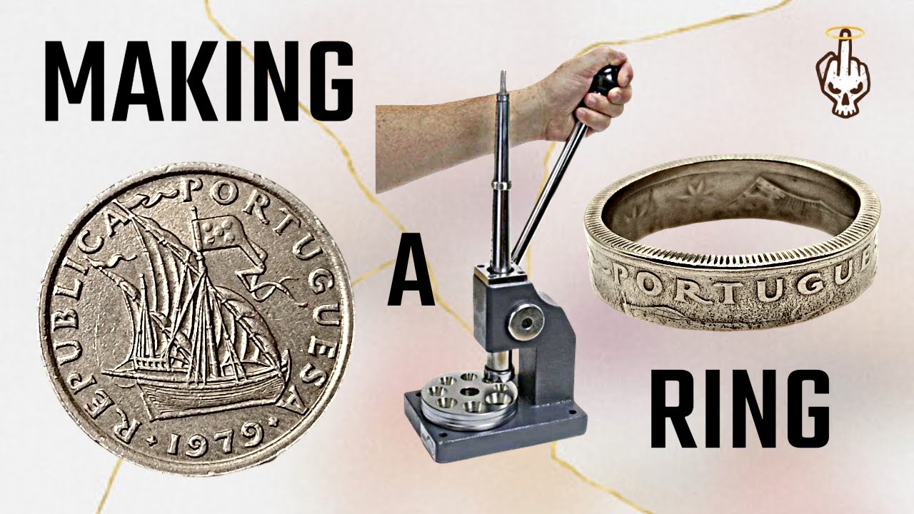 Portuguese 2,50 Escudos 1979 Coin Ring, Making a small ring - YouTube