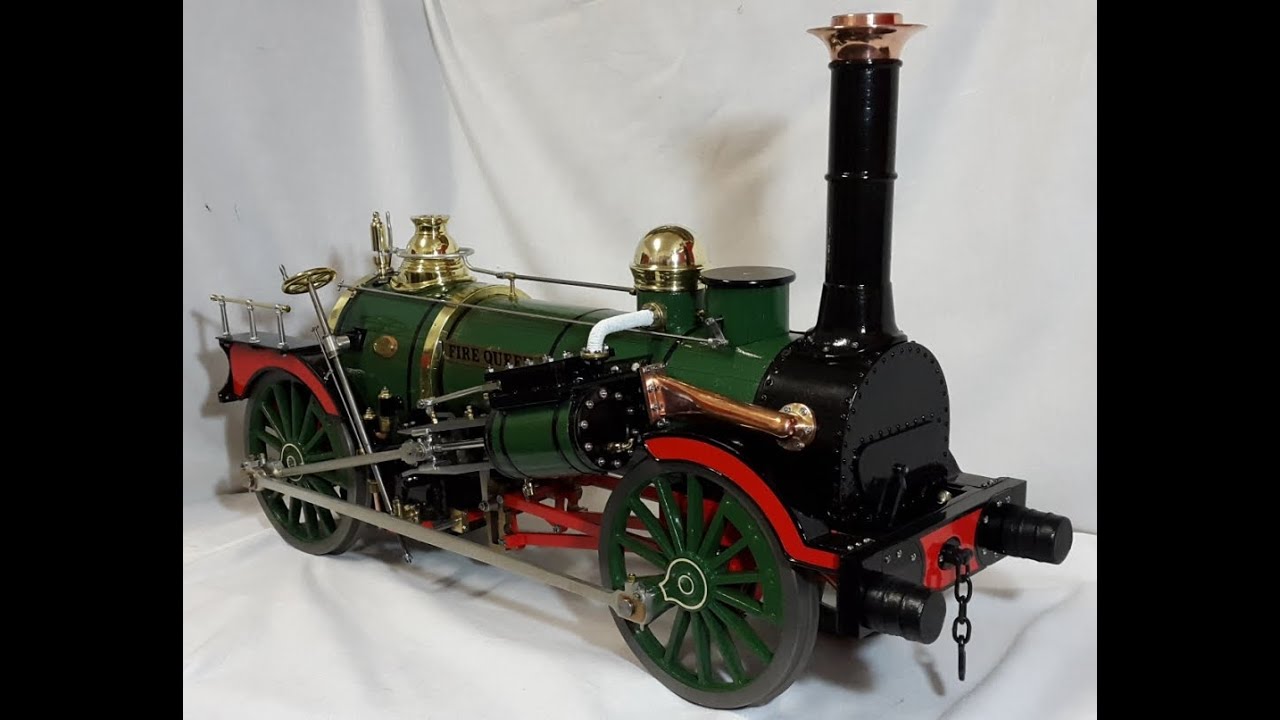 Fire Queen Engine scratch built in 5G - YouTube