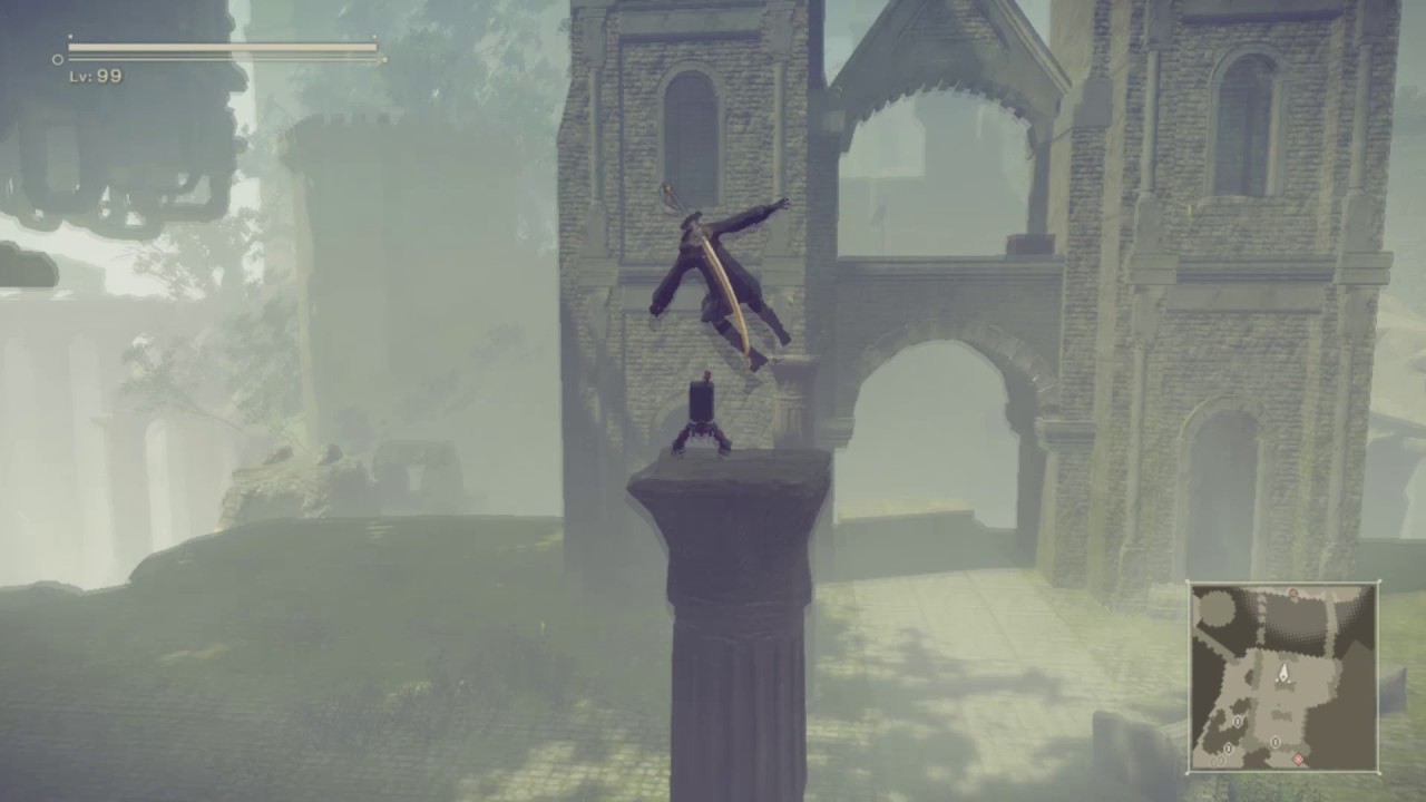 NieR Automata 07.05.2017 - cypress stick weapon (PC) mouse+keyboard ...