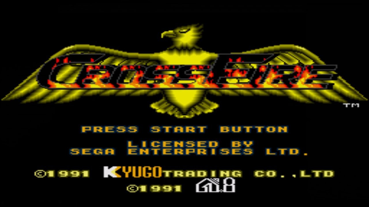 Crossfire - Mega Drive - Genesis - Gameplay - YouTube