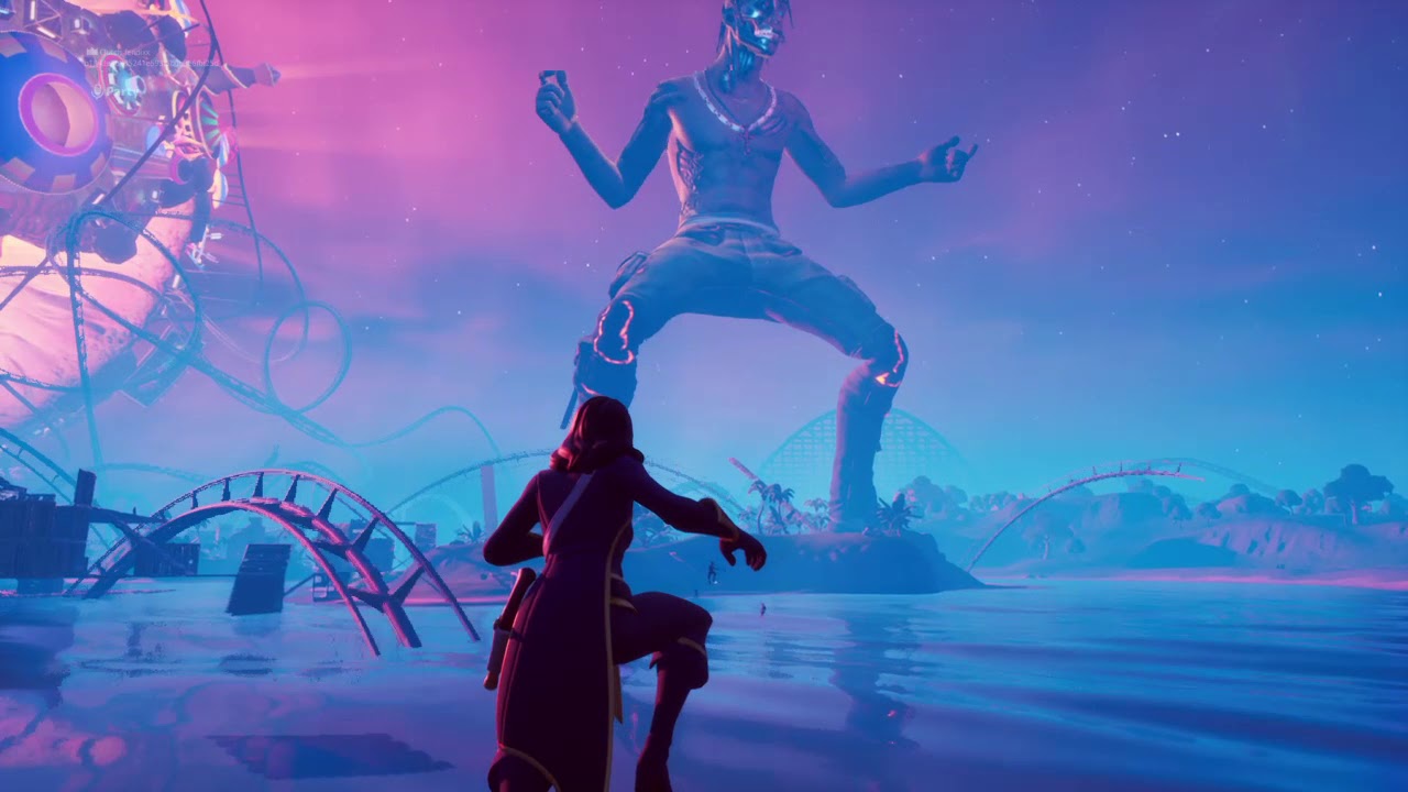 Travis scott event - YouTube
