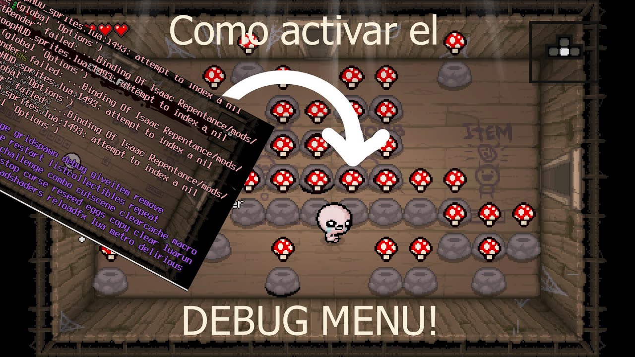 Como activar el debug menu y aparecer los objetos que quieras! (🚫🏆 ...
