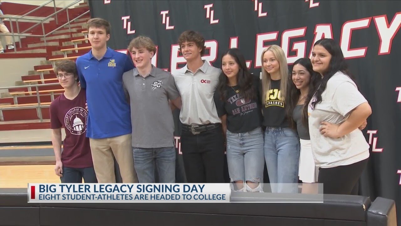 Tyler Legacy signing day - YouTube