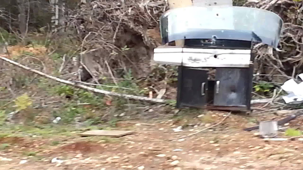 Golf ball air cannon vs windshield - YouTube