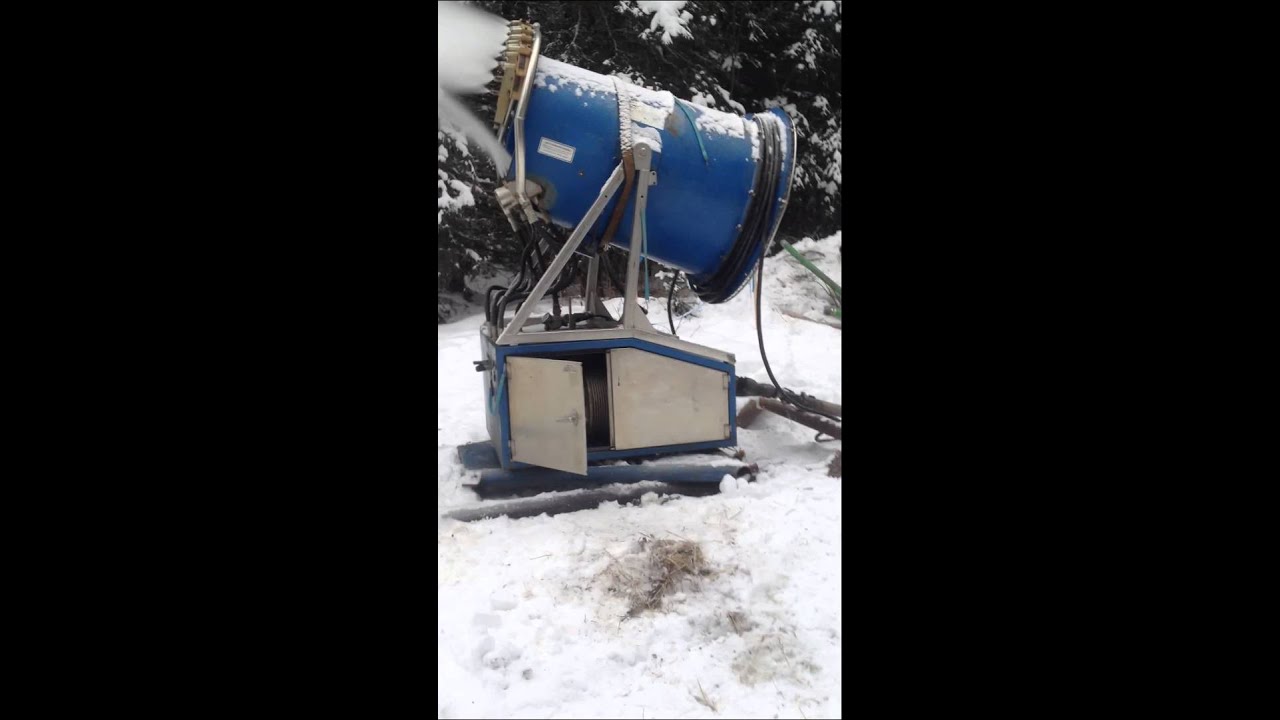SMI Silent Storm Snowmaker - YouTube