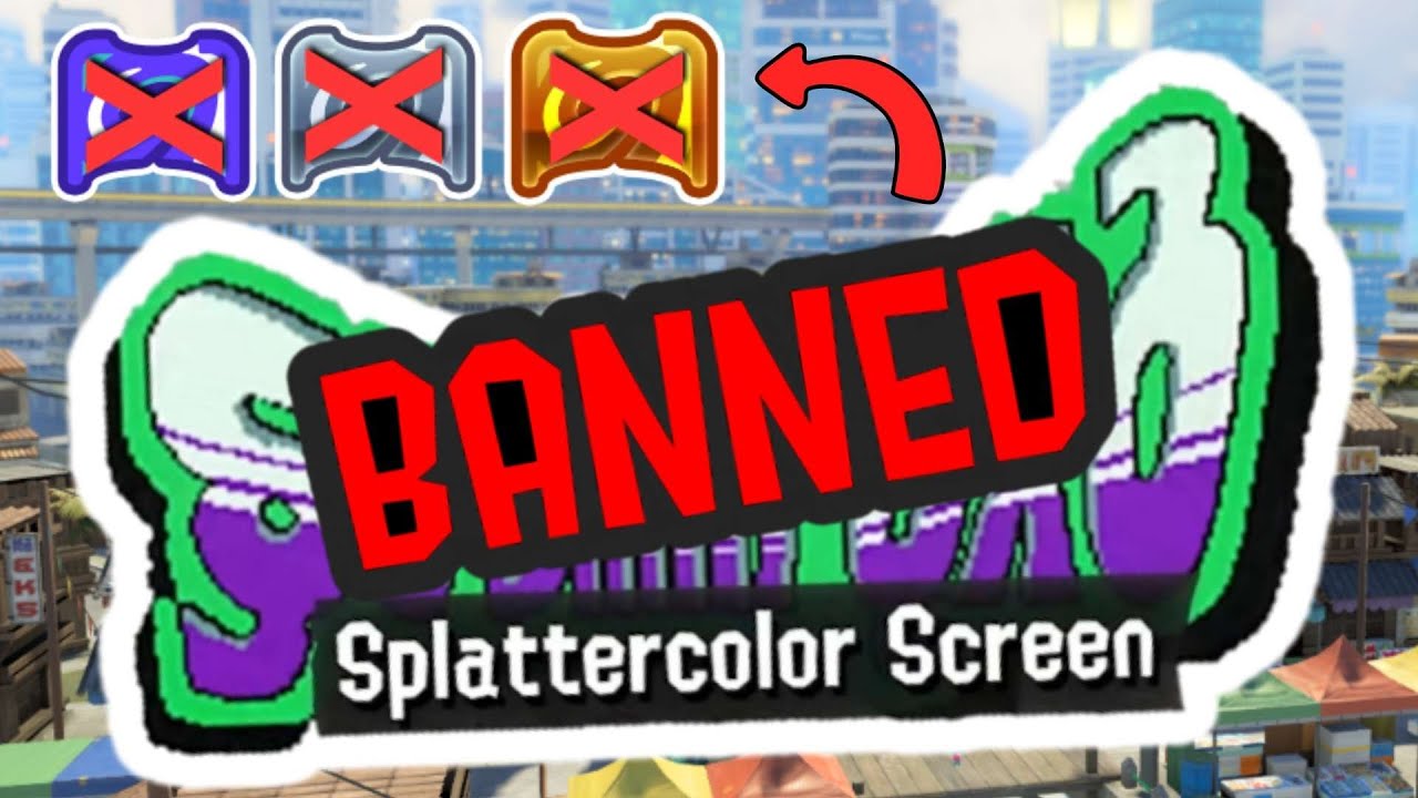 is SPLATTERCOLOR SCREEN getting BANNED?! - YouTube