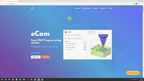 eCam - Easy CNC Programming system - YouTube