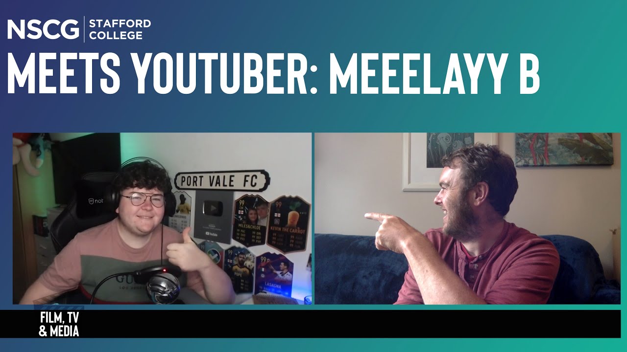 NSCG: Film, TV & Media Meets MeelayyB - Youtuber (Full Interview) - YouTube