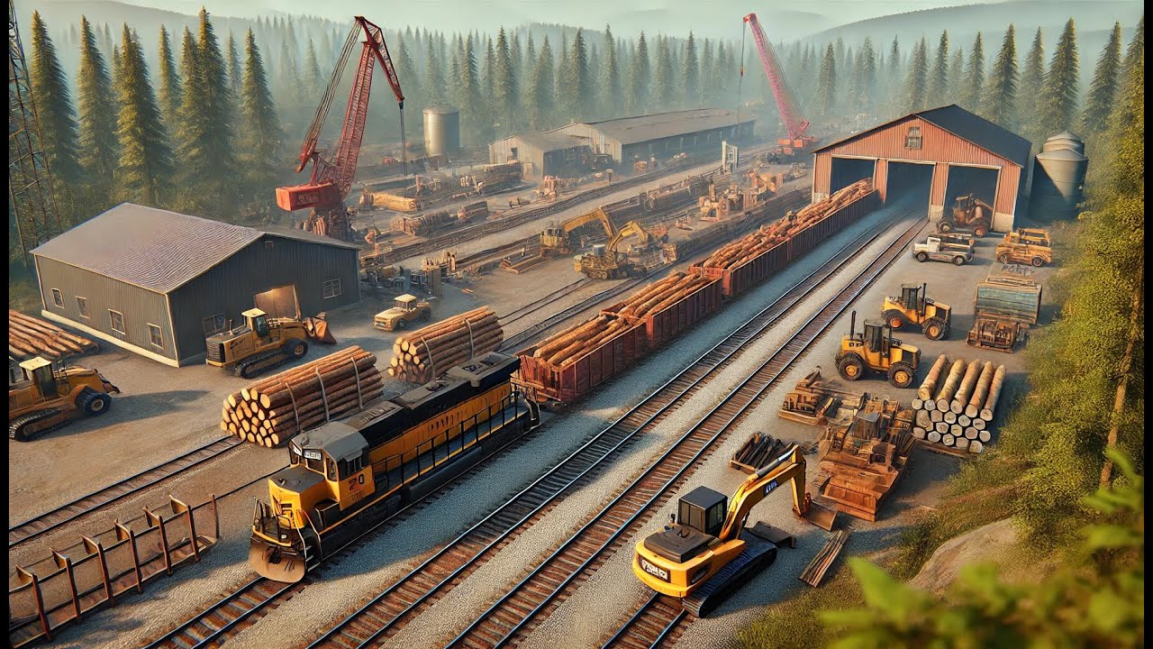 🚜 FS25 | EP.3 | Silverrun Forest | Progress Near the Iron Depot! 🚂🌲 ...
