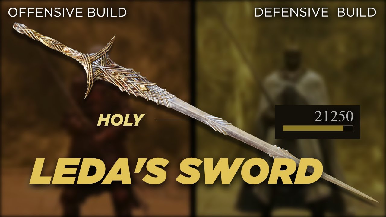 Elden Ring DLC - Leda's Sword is The BEST Light Greatswords / DEX Build ...